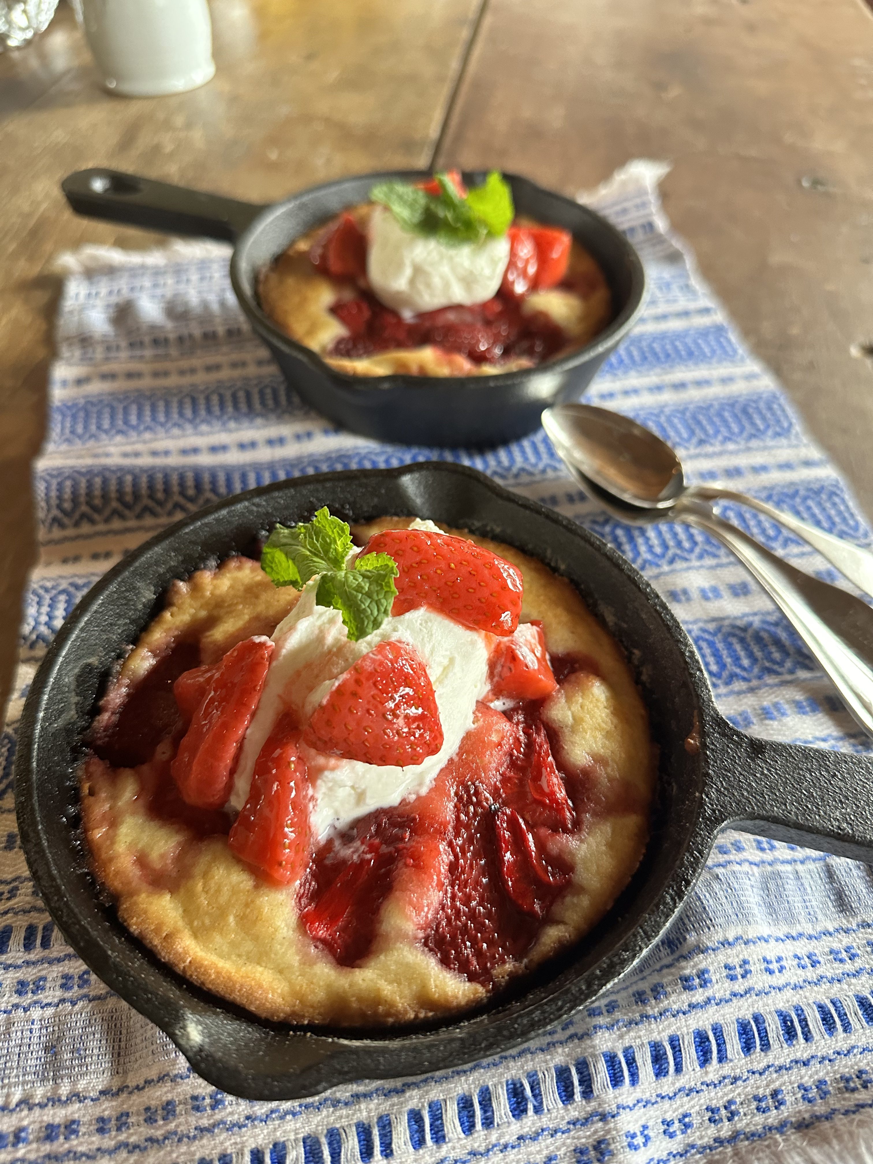 Strawberry Spoon Cake Recipe - Private Chef in Rhode Island Chef Chelc